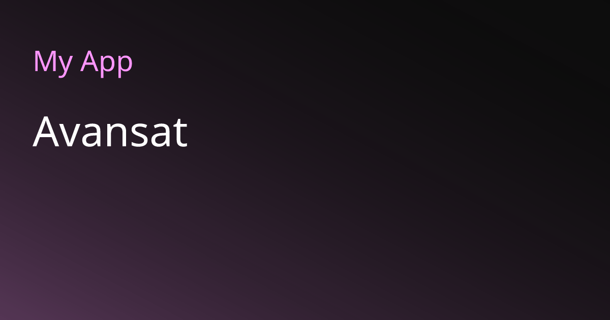 Avansat | RoAlgo